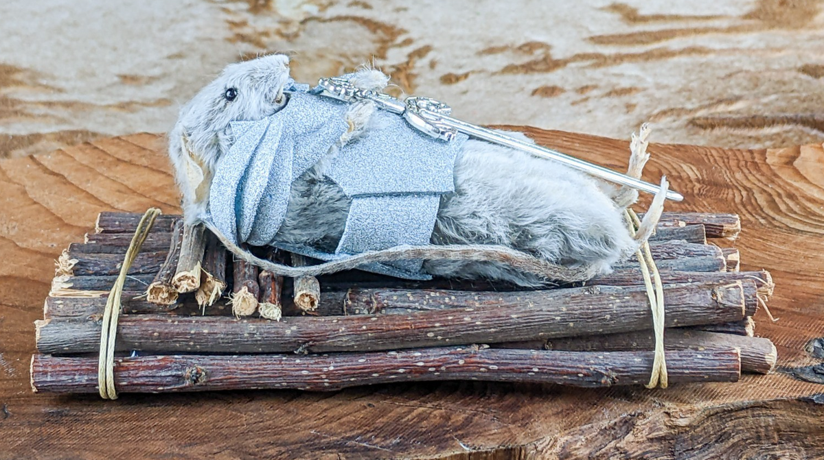 Viking Farewell Viking Mouse Funeral Pyre – Scenic City Oddities