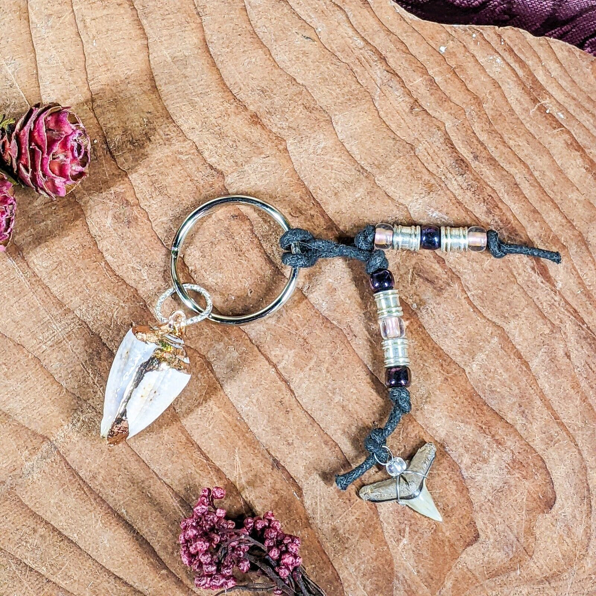 Shark tooth Keychain – Scenic City Oddities