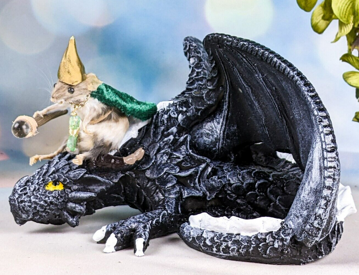 Wizard Mouse Dragon Fantasy Hero – Scenic City Oddities